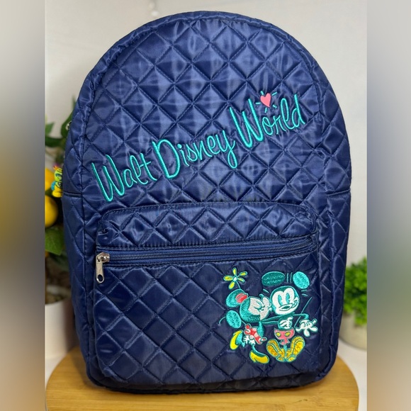Disney | Accessories | Disney Parks Exclusive Minnie Mickey Blue ...